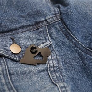 Accessories | Frog Sipping Tea Pepe Meme Enamel Pin | Poshmark